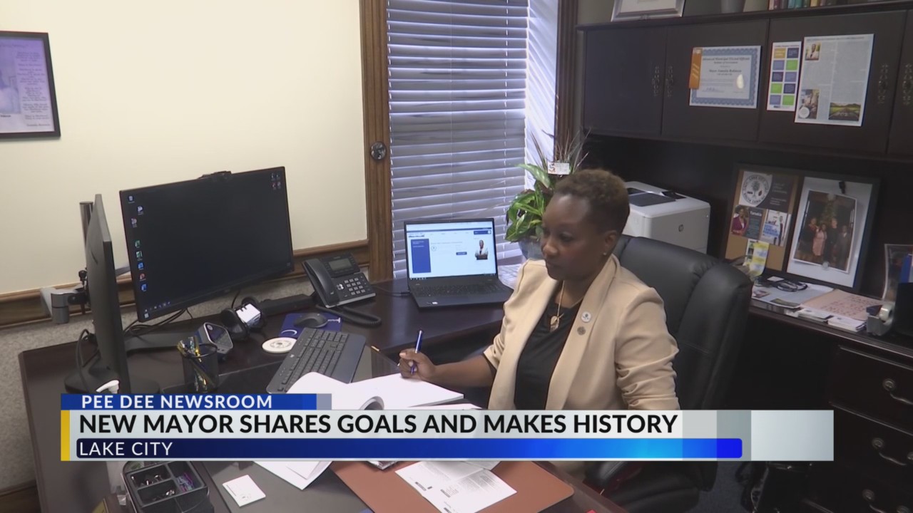 Lake City’s first African American woman mayor shares plans for city – WBTW