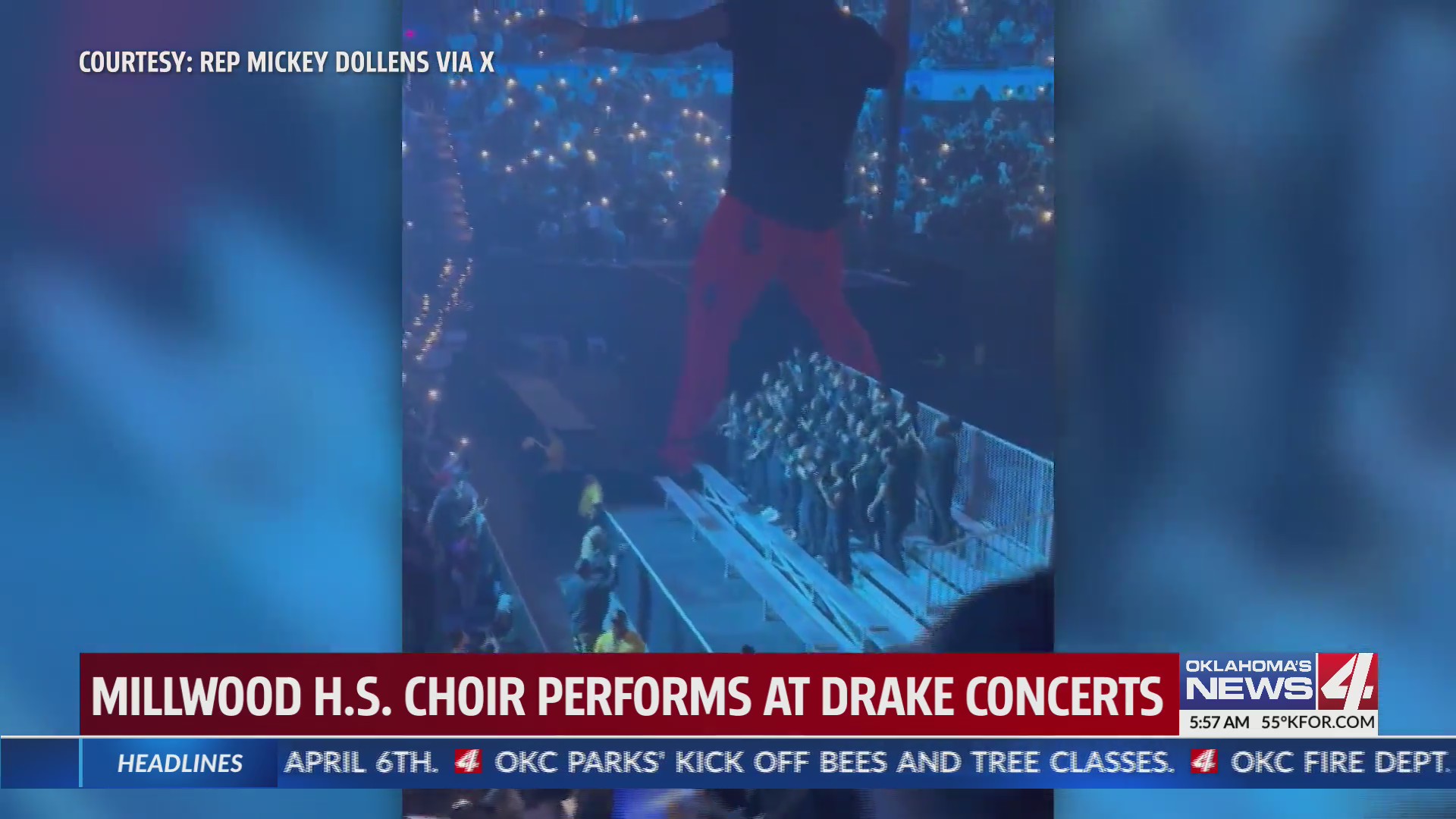 Millwood High School choir performs at largest concert in Paycom ...