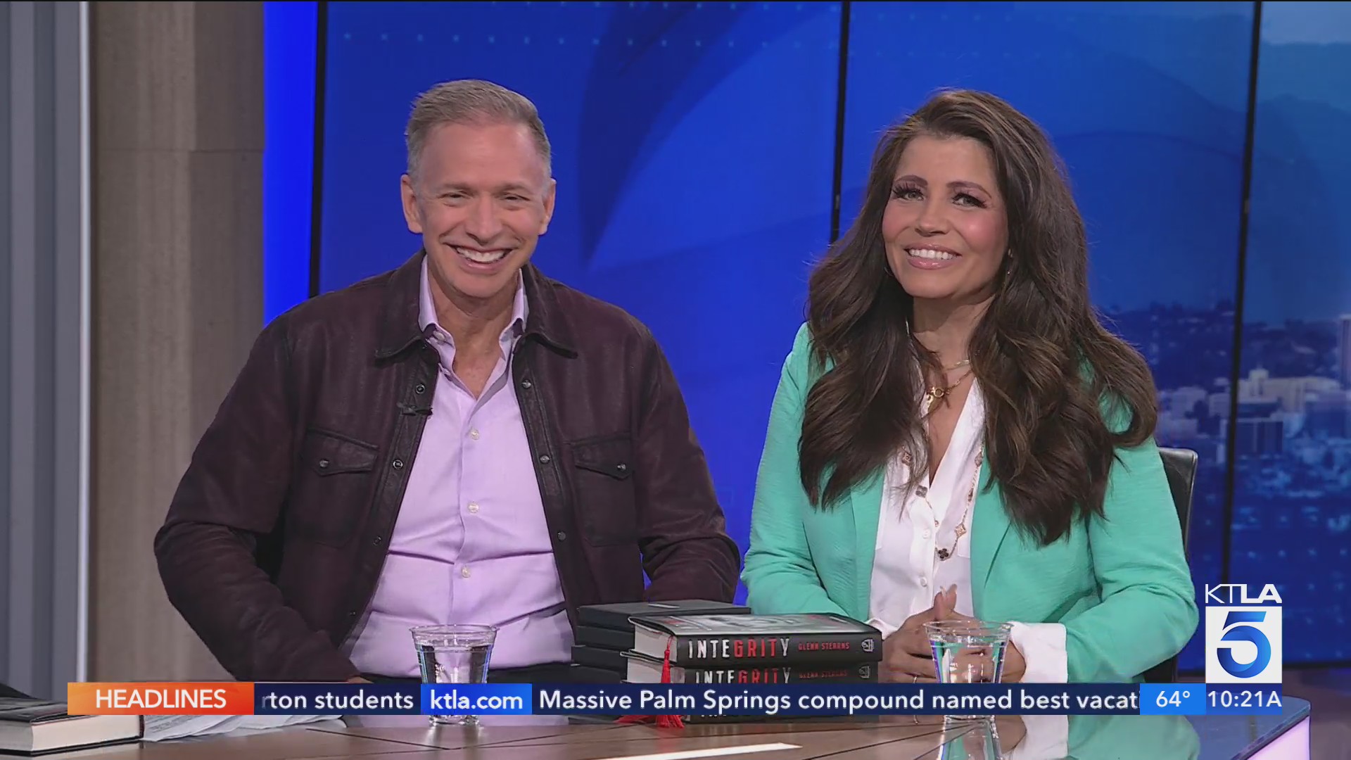 Glenn and Mindy Stearns talk about his new memoir ‘InteGRITy’ – KTLA