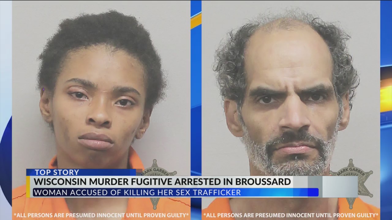 Wisconsin woman accused of killing sex trafficker arrested in Acadiana after manhunt – KLFY.com