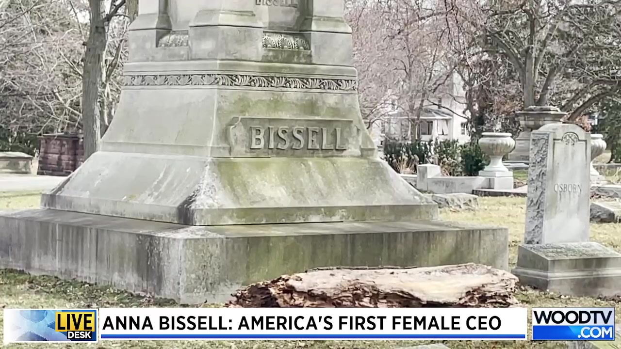 Introducing America’s first female CEO: Anna Bissell – WOODTV.com