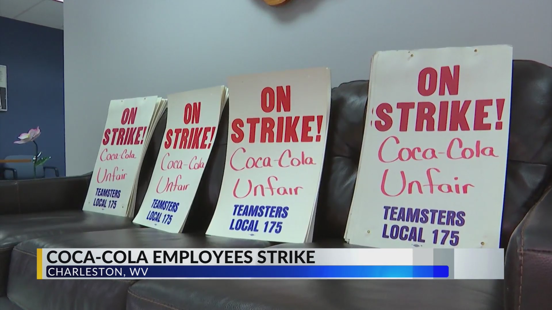 Coca-Cola workers in Charleston, Logan on strike – WOWK 13 News
