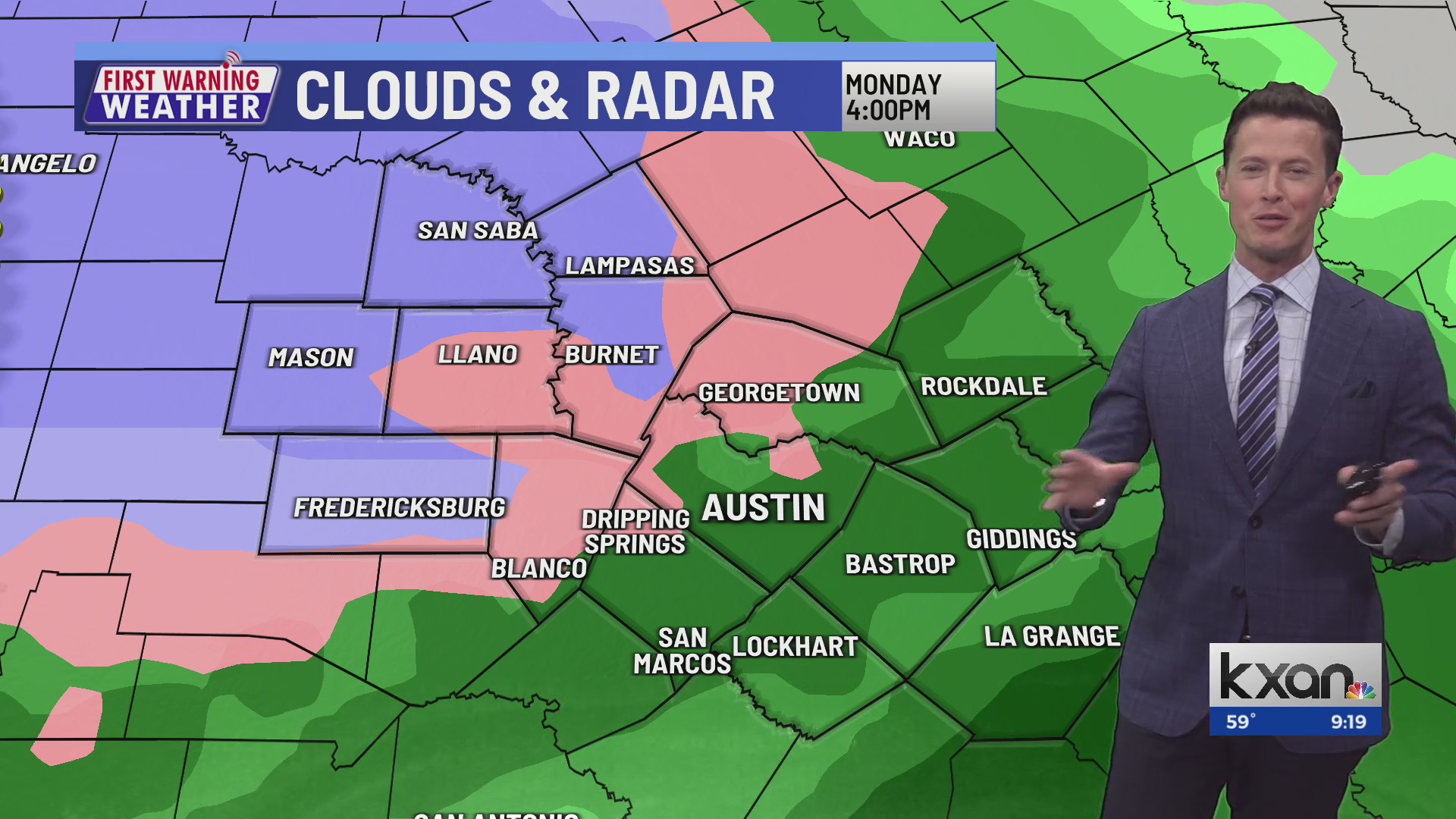 Tuesday overnight First Warning Forecast – KXAN Austin