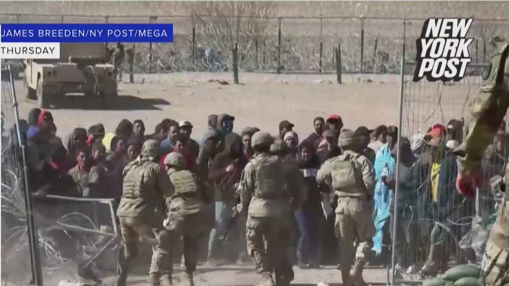 How will GOP leverage video of migrants storming border fence? | The ...