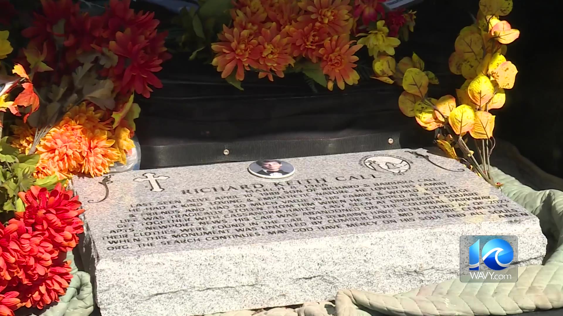 Colonial Parkway headstone dedication Saturday – WAVY.com