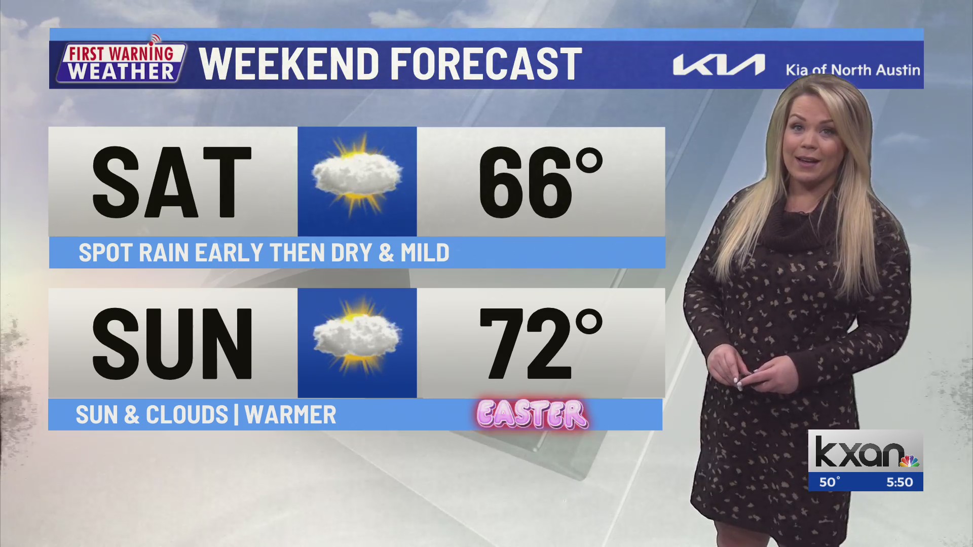 First Warning Weather with Kristen Currie – KXAN Austin