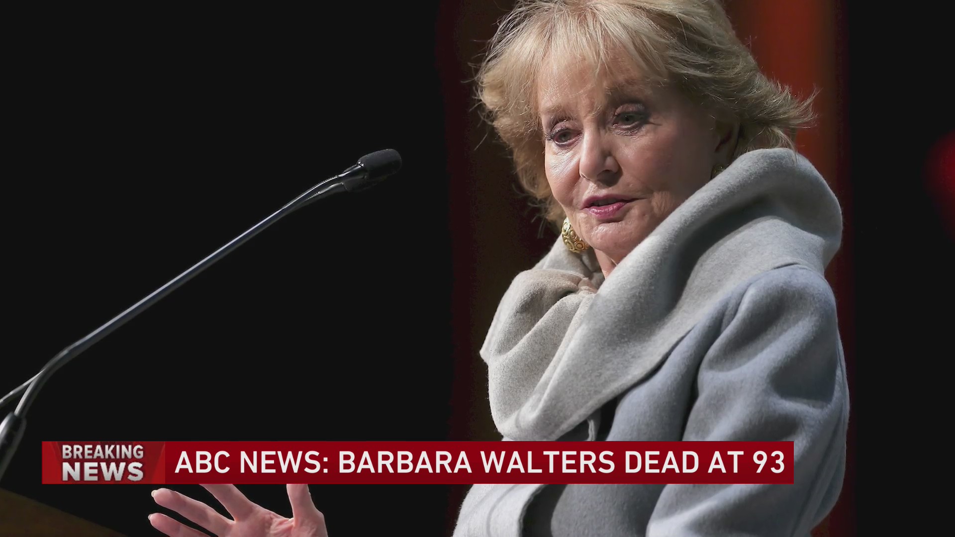 Barbara Walters, trailblazing TV journalist, dies at 93 – WGN-TV