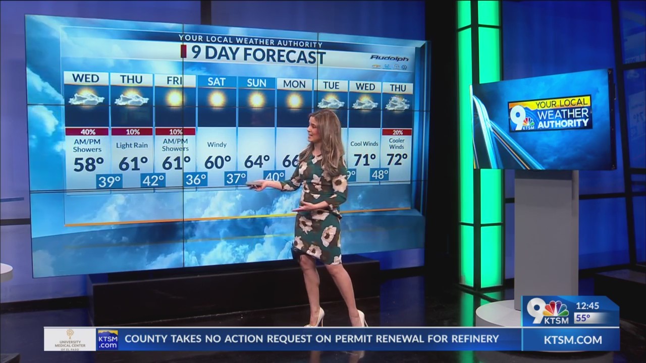 Weather and traffic flow with Jasmine Perry – KTSM 9 News