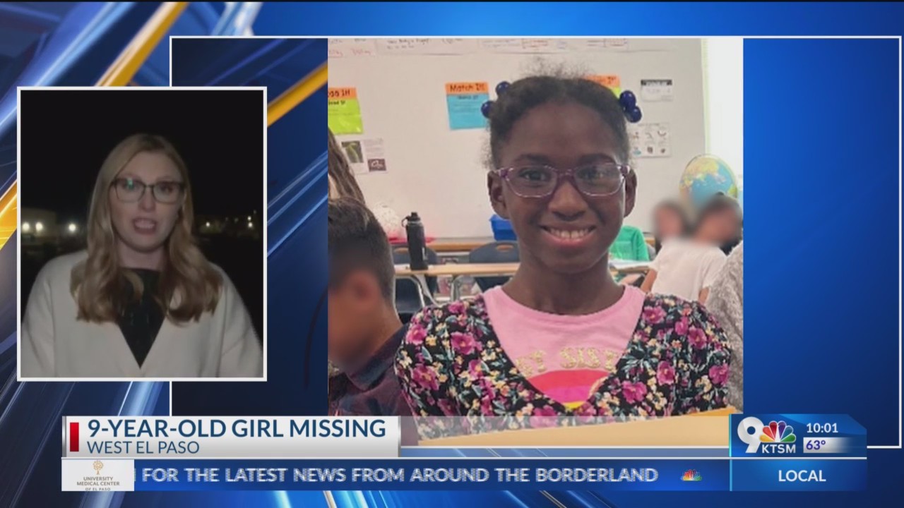 9-year-old girl missing – KTSM 9 News