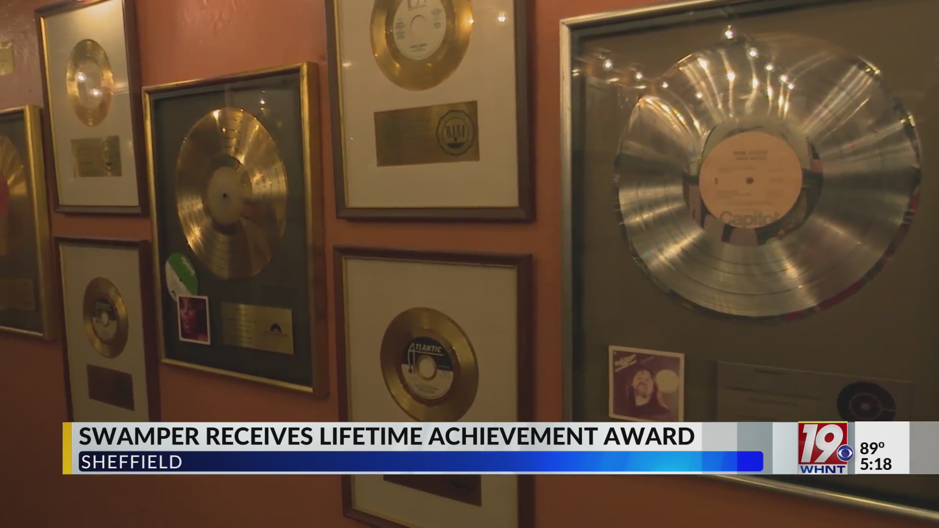 David Hood Receives Lifetime Achievement Award – WHNT.com