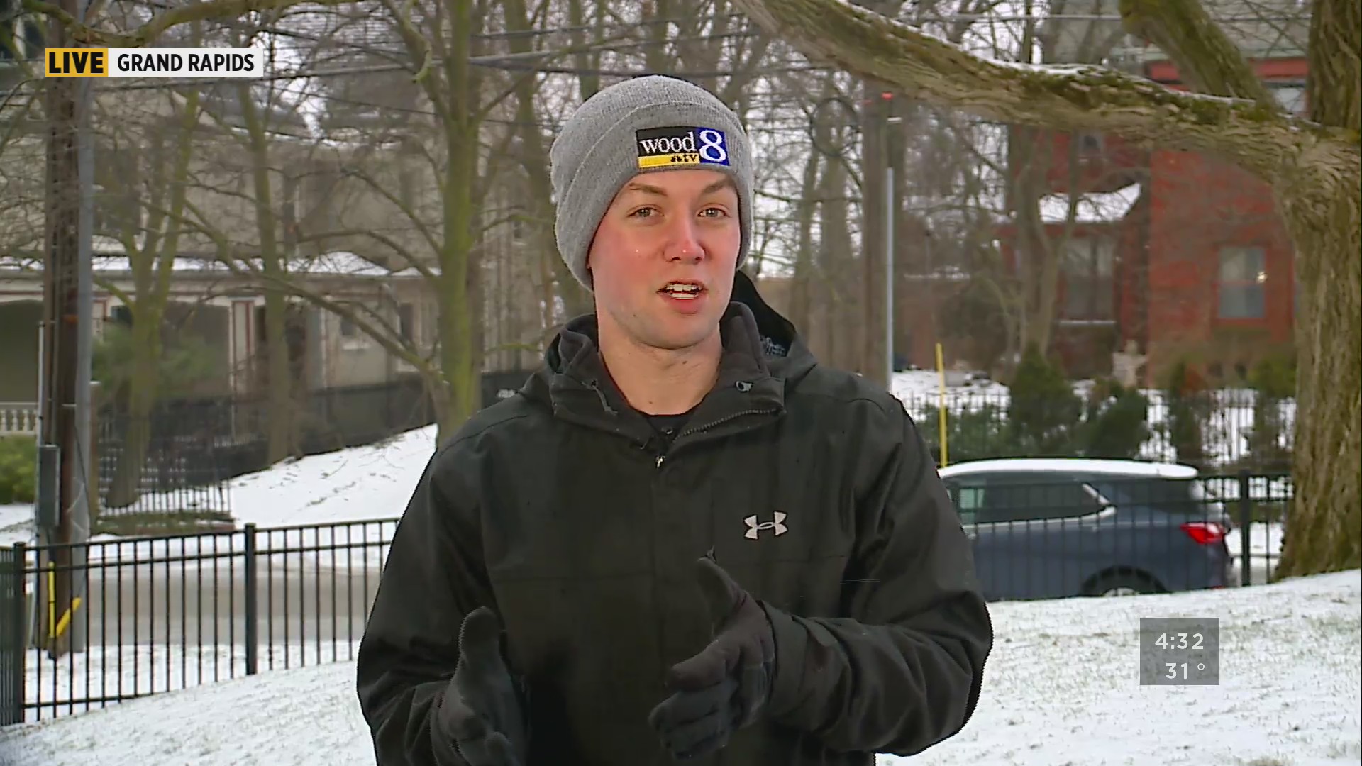 Storm Team 8’s Blake Harms covers freezing rain – WOODTV.com