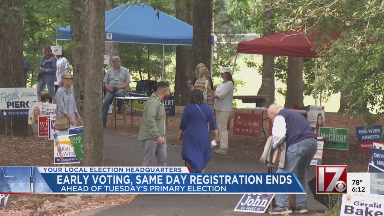 Early voting numbers in Wake County surpass those of 2018 primary ...