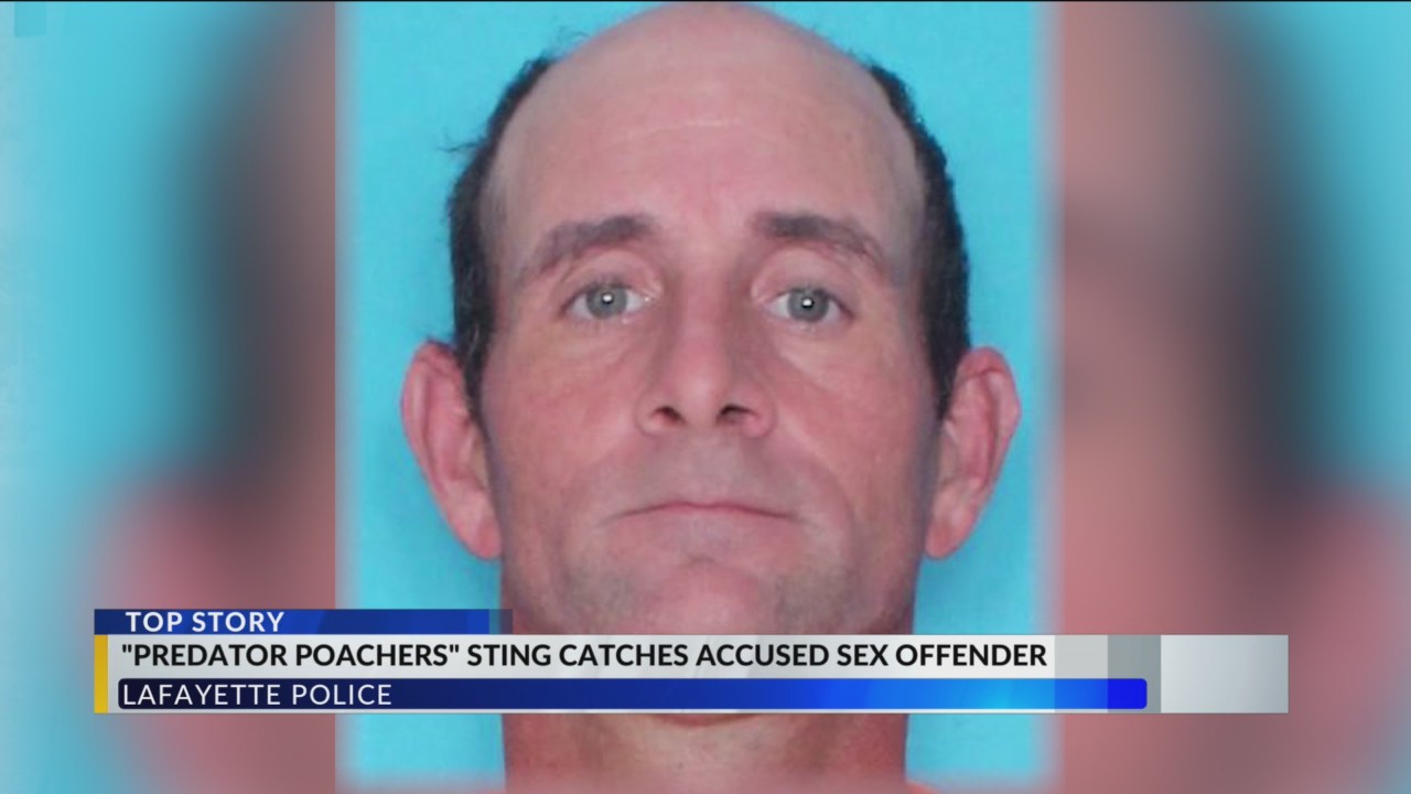 “Predator Poachers” sting catches accused sex offencer – KLFY.com