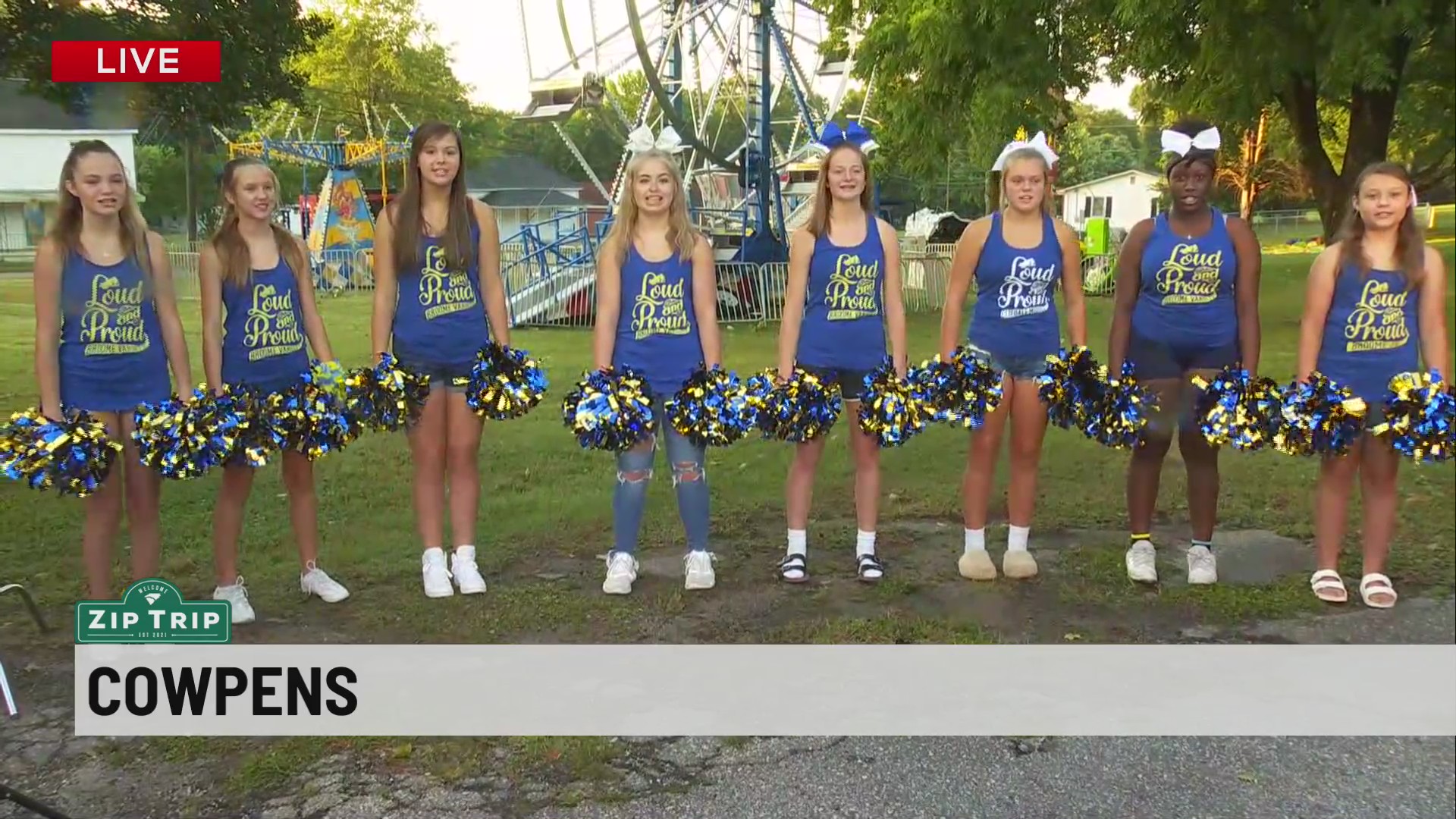 Zip Trips: Broome High School cheerleaders – WSPA 7NEWS