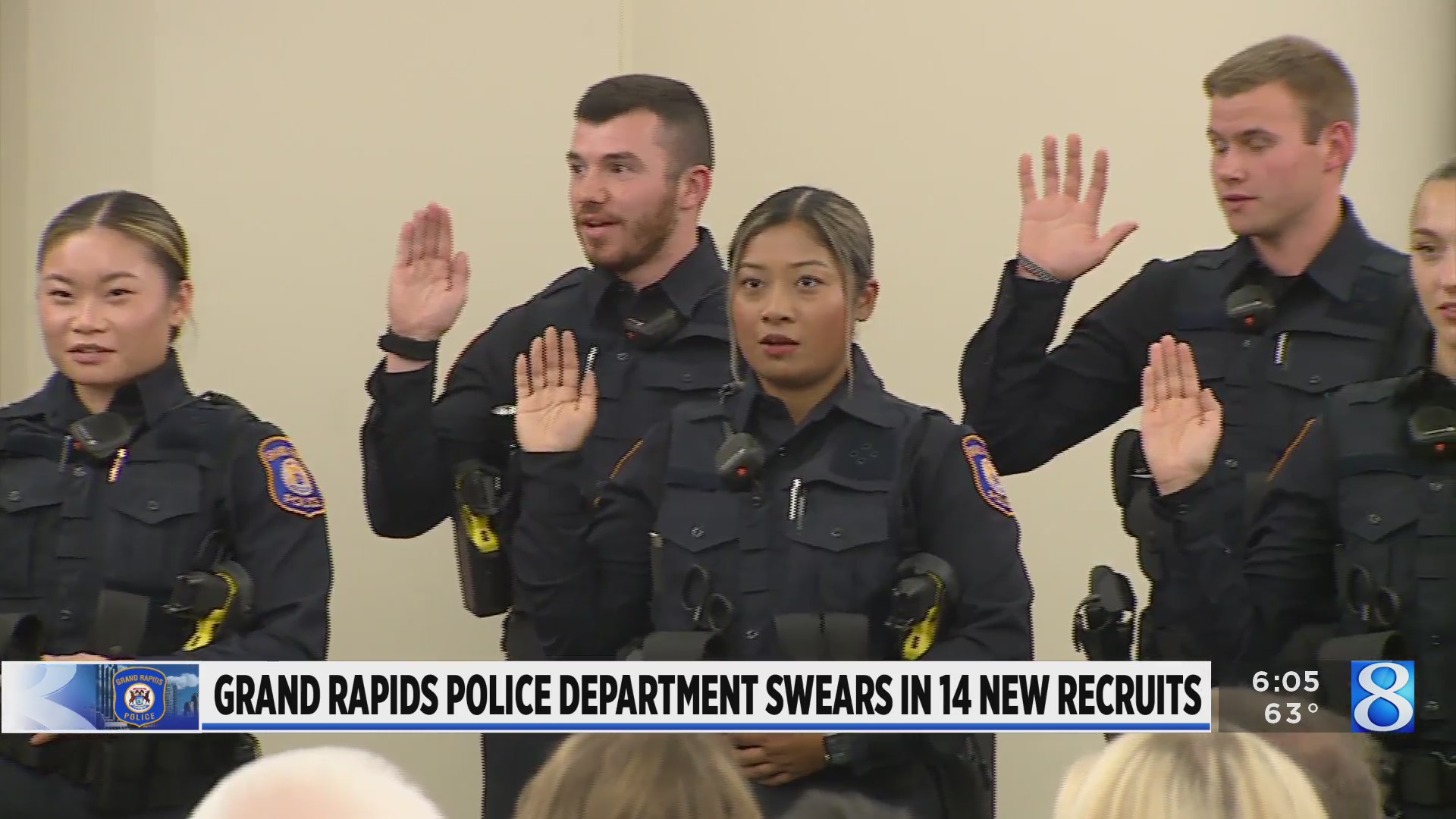 14 recruits make a ‘huge dent’ in GRPD staffing shortage – WOODTV.com