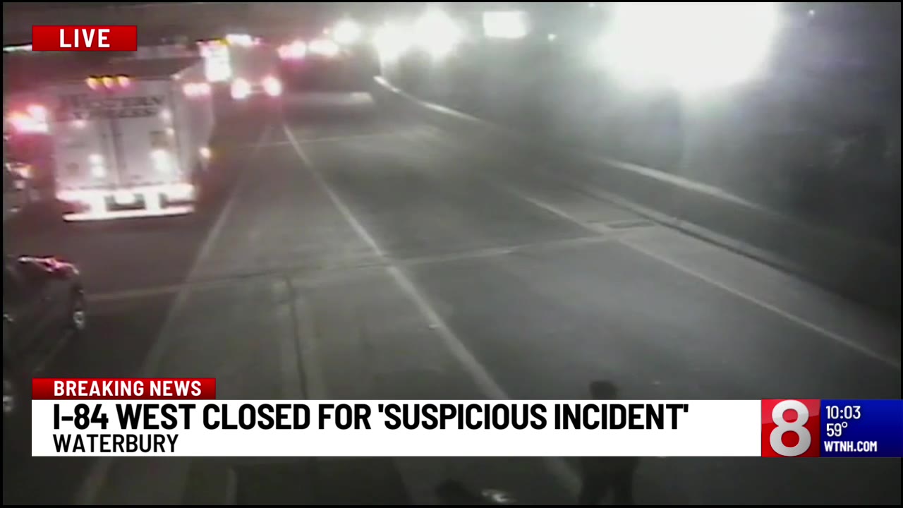 I-84 West in Waterbury closed due to police activity – WTNH.com