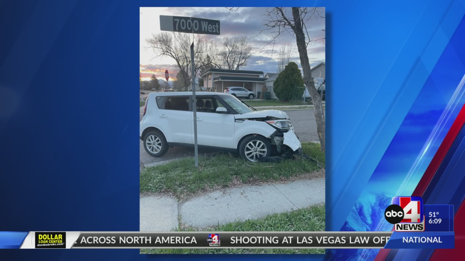 Juveniles crash stolen car, flee scene in West Valley City – ABC4 Utah