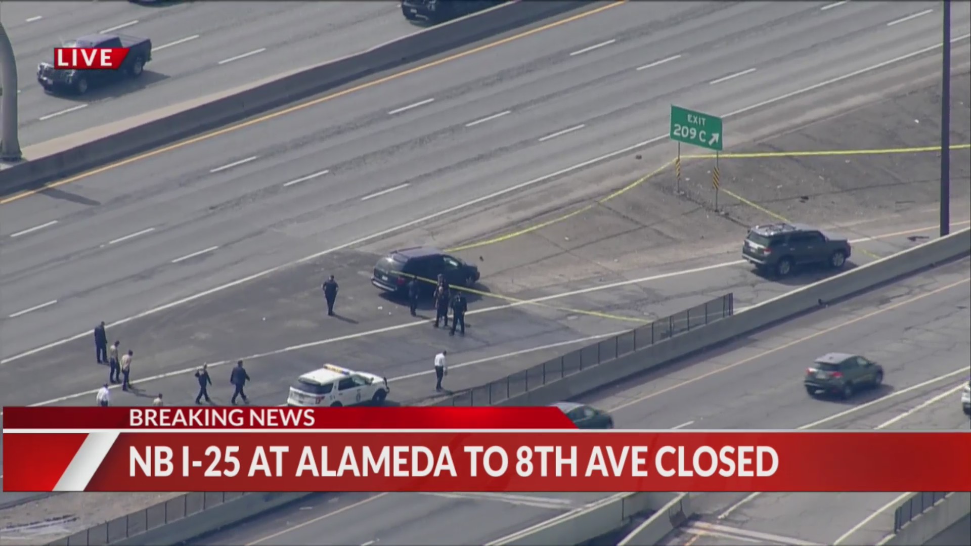 I-25 northbound closed after shooting – FOX31 Denver