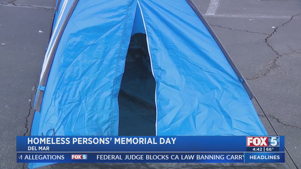 Homeless Persons’ Memorial Day – FOX 5 San Diego & KUSI News