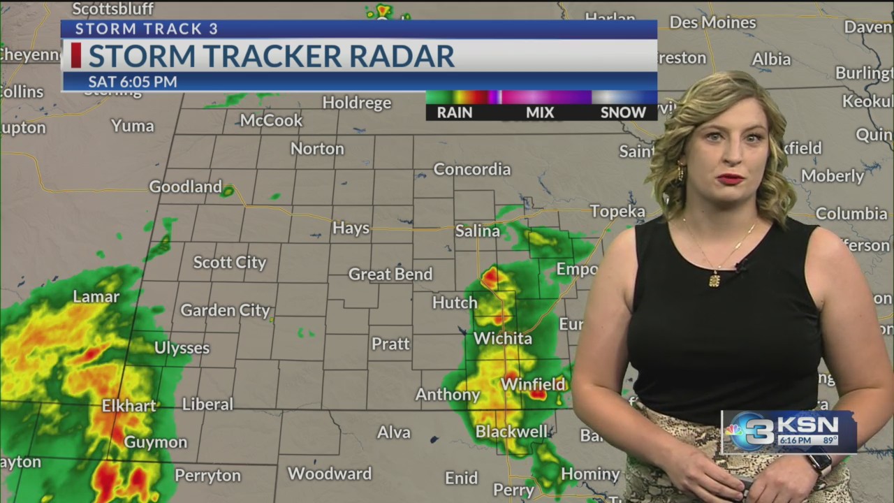 Saturday evening forecast for all of Kansas – KSN-TV