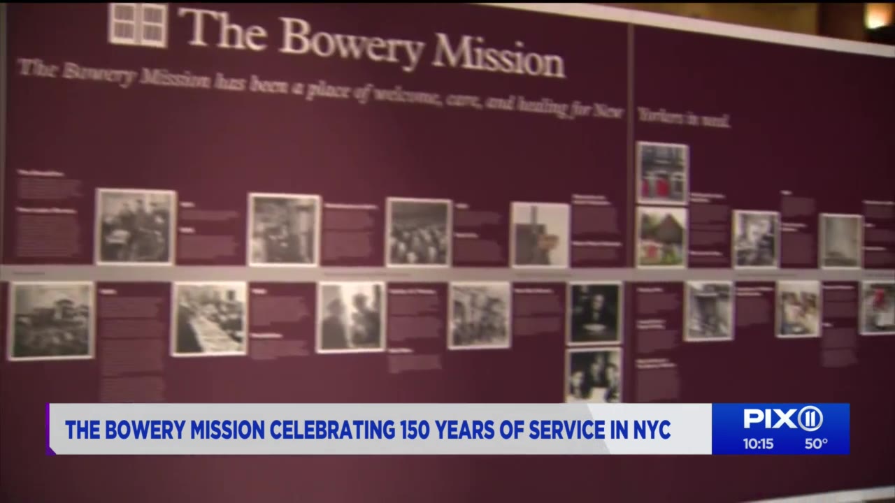 The Bowery Mission celebrating 150 years of service in New York City ...