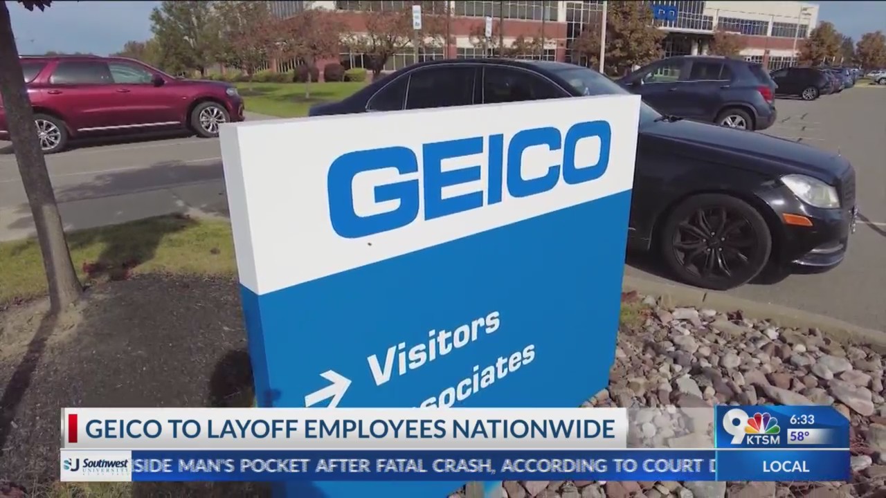 Geico to lay off thousands of employees nationwide – KTSM 9 News