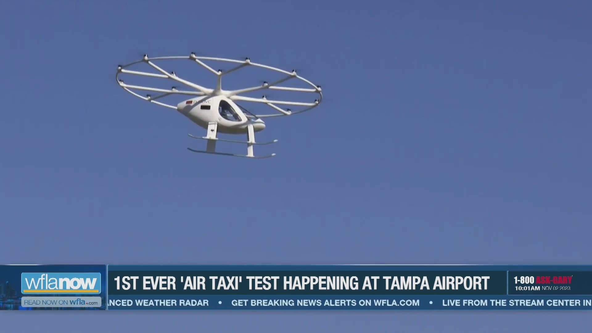 1st ever ‘air taxi’ test flight in Florida takes place at Tampa ...