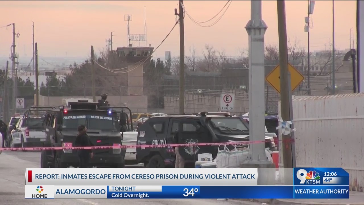 Inmates escape from Juarez’ prison during violent attack – KTSM 9 News