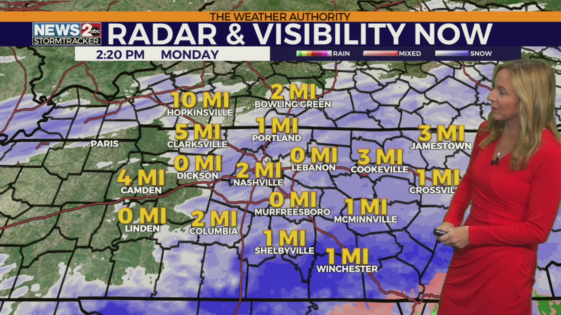 January 15 Early Afternoon Forecast – WKRN News 2