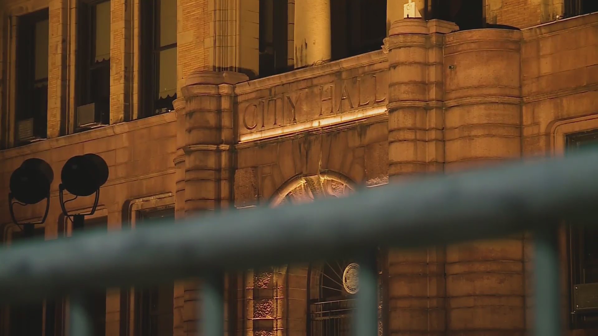 Barricades remain at city hall as officials work to find shelter for ...