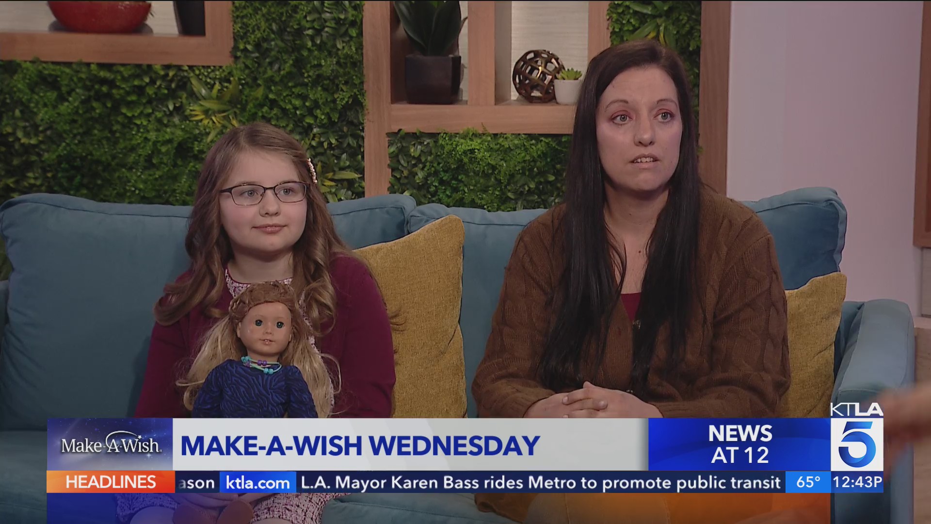 Make-A-Wish Wednesday: Meet Kat Bartholomew – KTLA