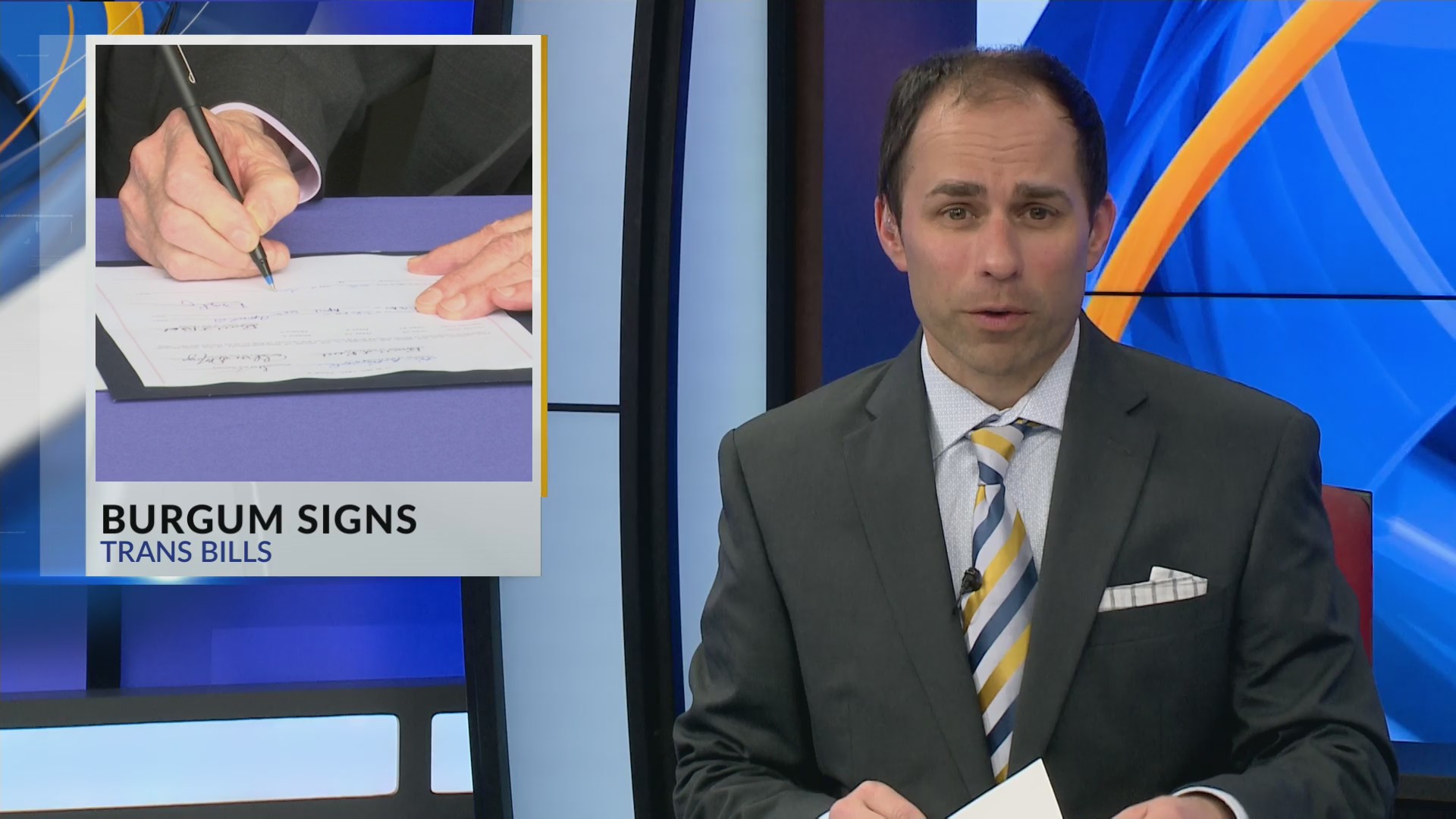 Burgum signs Trans bil – KX NEWS