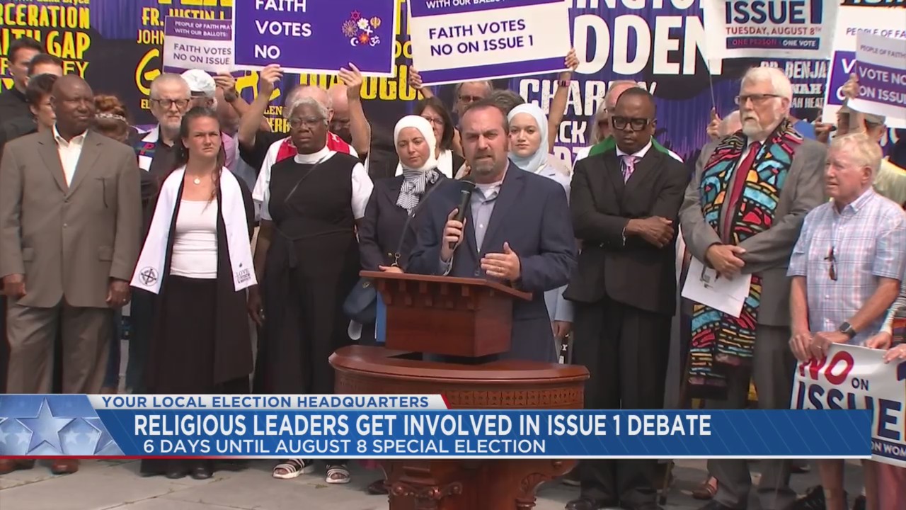 Ohio’s religious leaders falling on both sides of Issue 1 debate – NBC4 ...