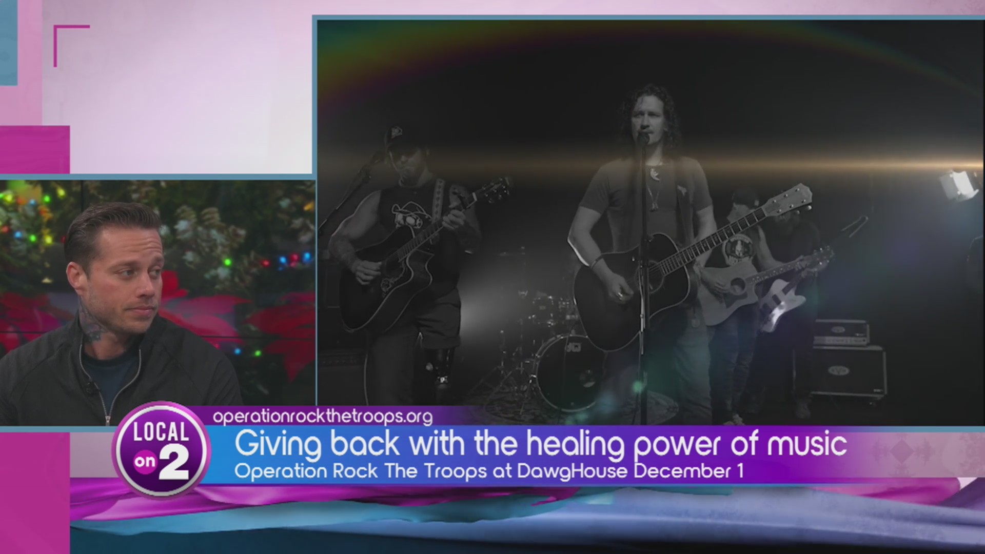 Operation Rock The Troops: Healing veterans through music – WKRN News 2