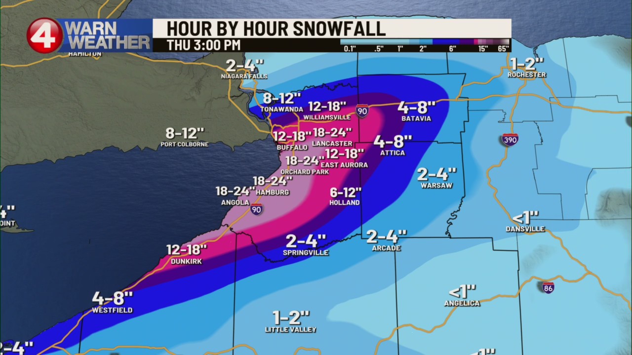 Buffalo weather update, 1 p.m.: More snow headed for metro area – News ...