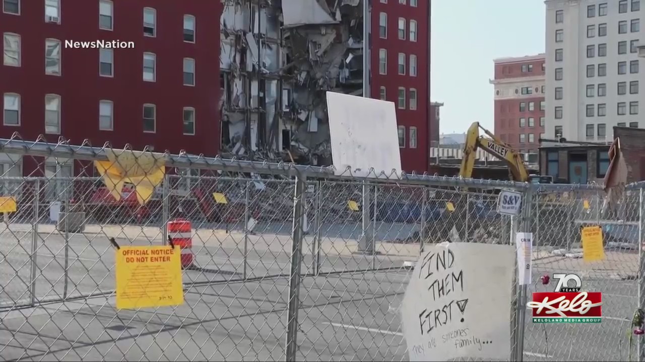 Rescuers at site of Iowa building collapse complete search for ...