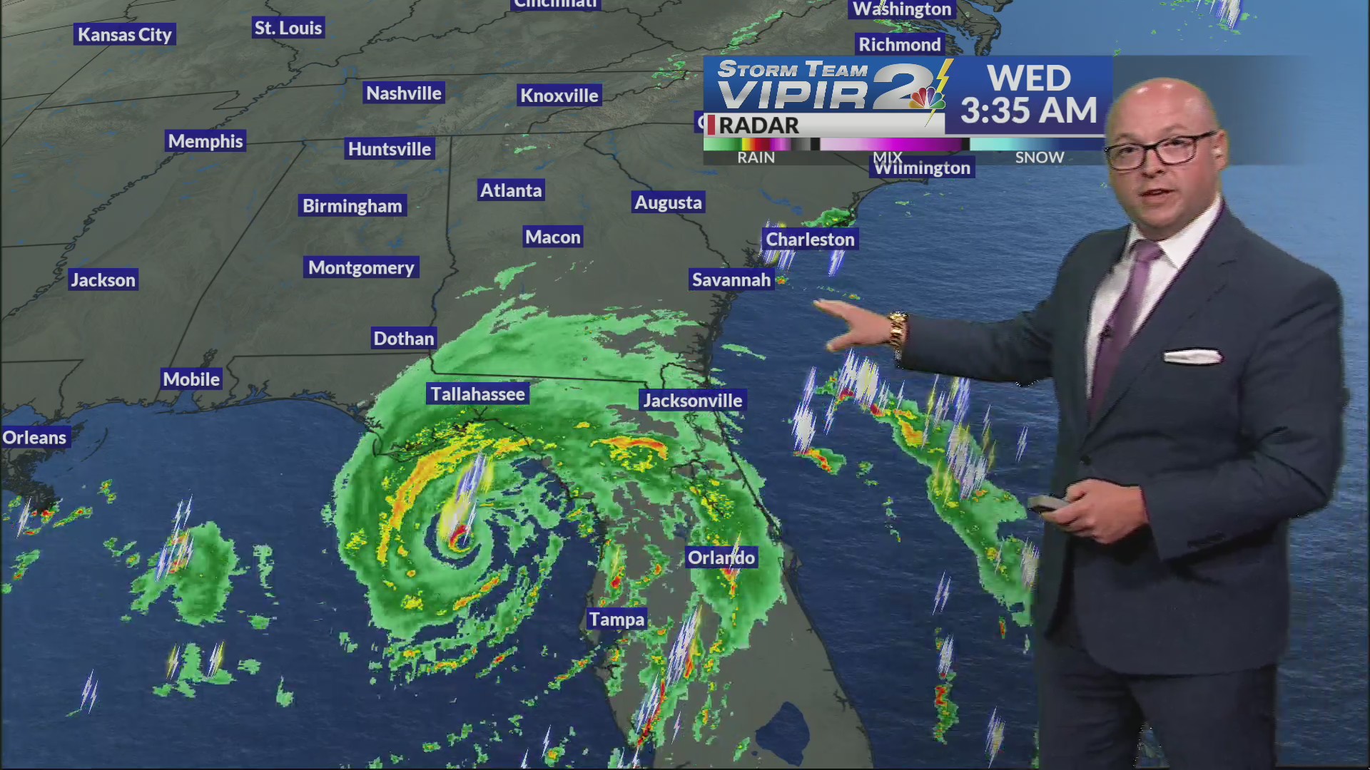 Tracking Idalia 4:30 a.m. update on News 2 Today – WCBD News 2