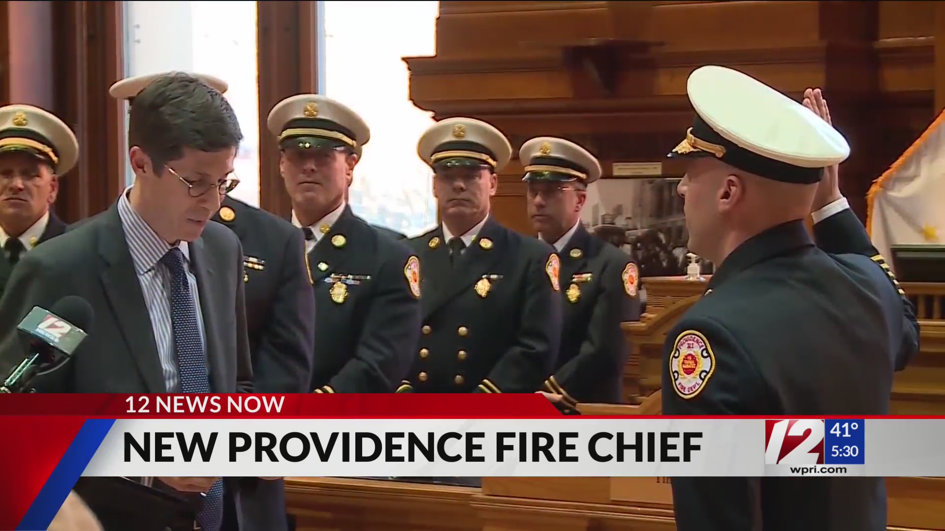 New Providence fire chief sworn in – WPRI.com