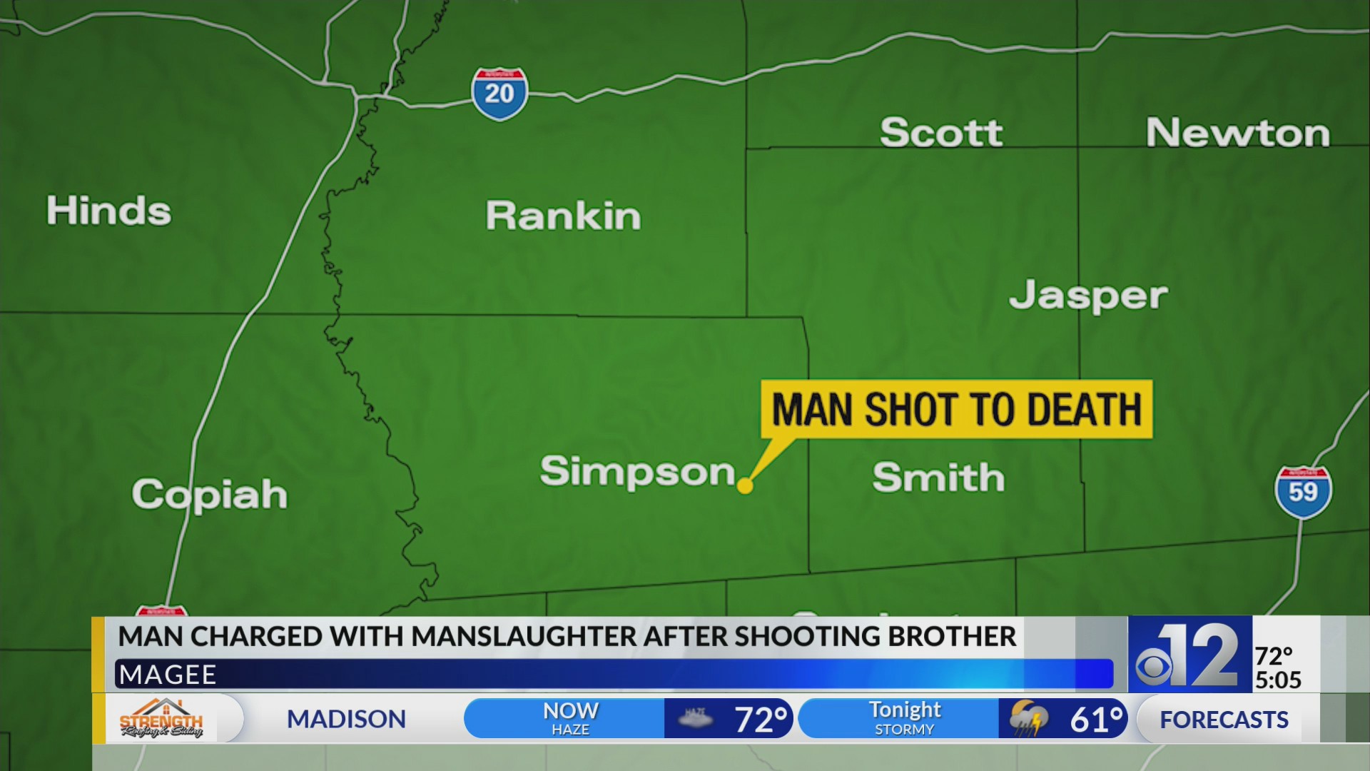 Magee police arrest man for shooting death of brother at hotel – WJTV