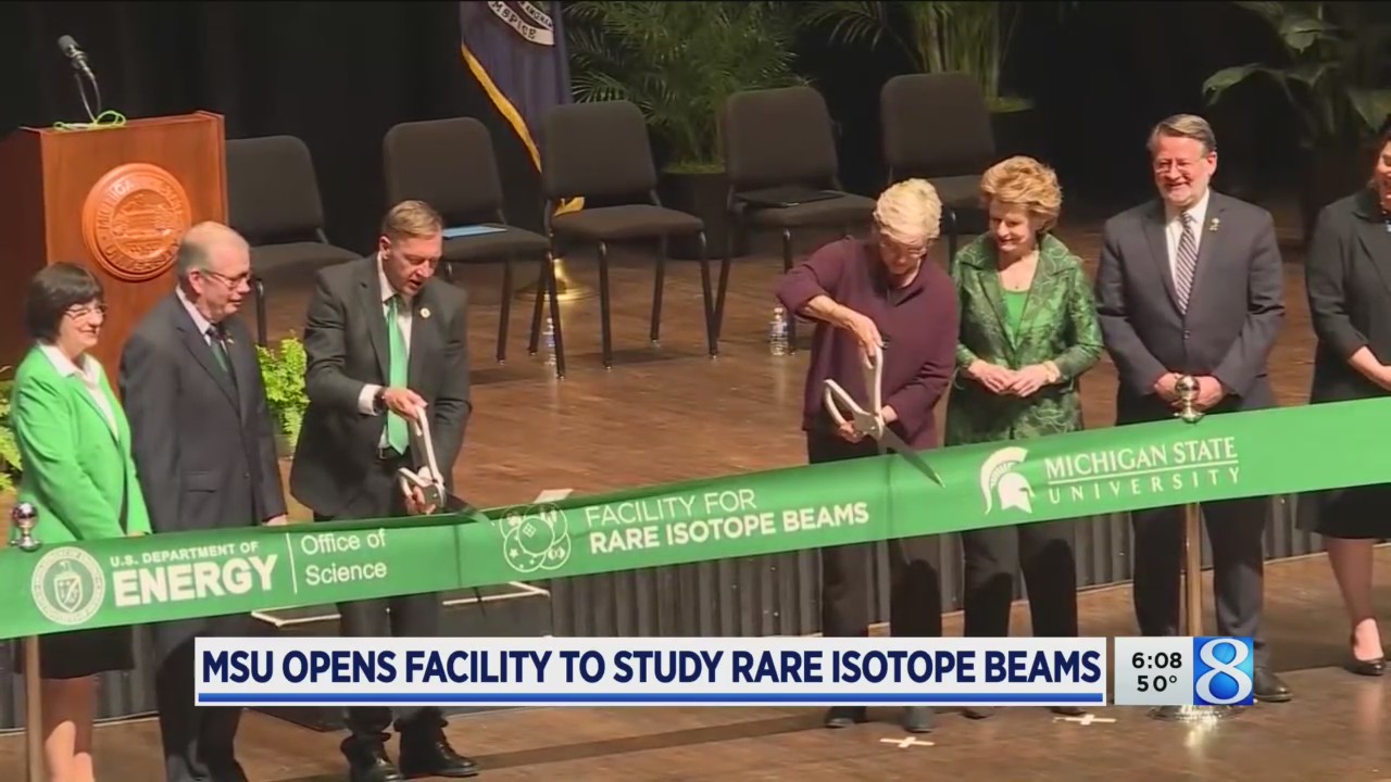 MSU opens facility to study rare isotope beams – WOODTV.com