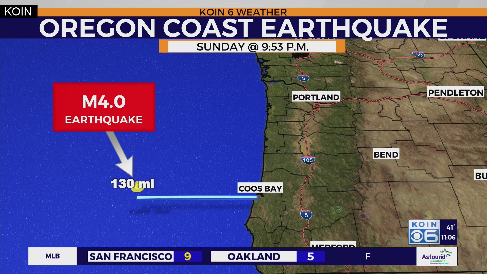 Oregon Coast Earthquake March 26, 2023 – KOIN.com