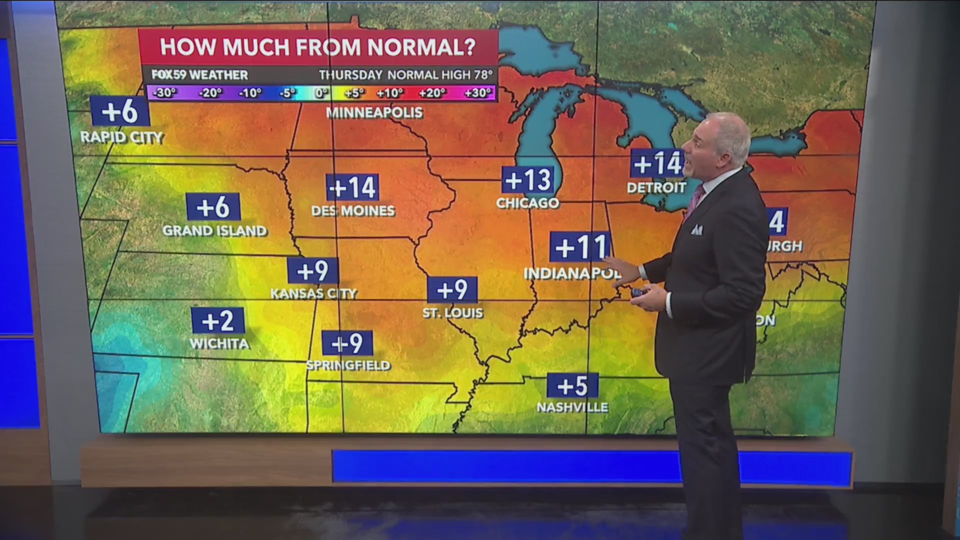 Chief Meteorologist Brian Wilkes says dry conditions to continue – Fox 59