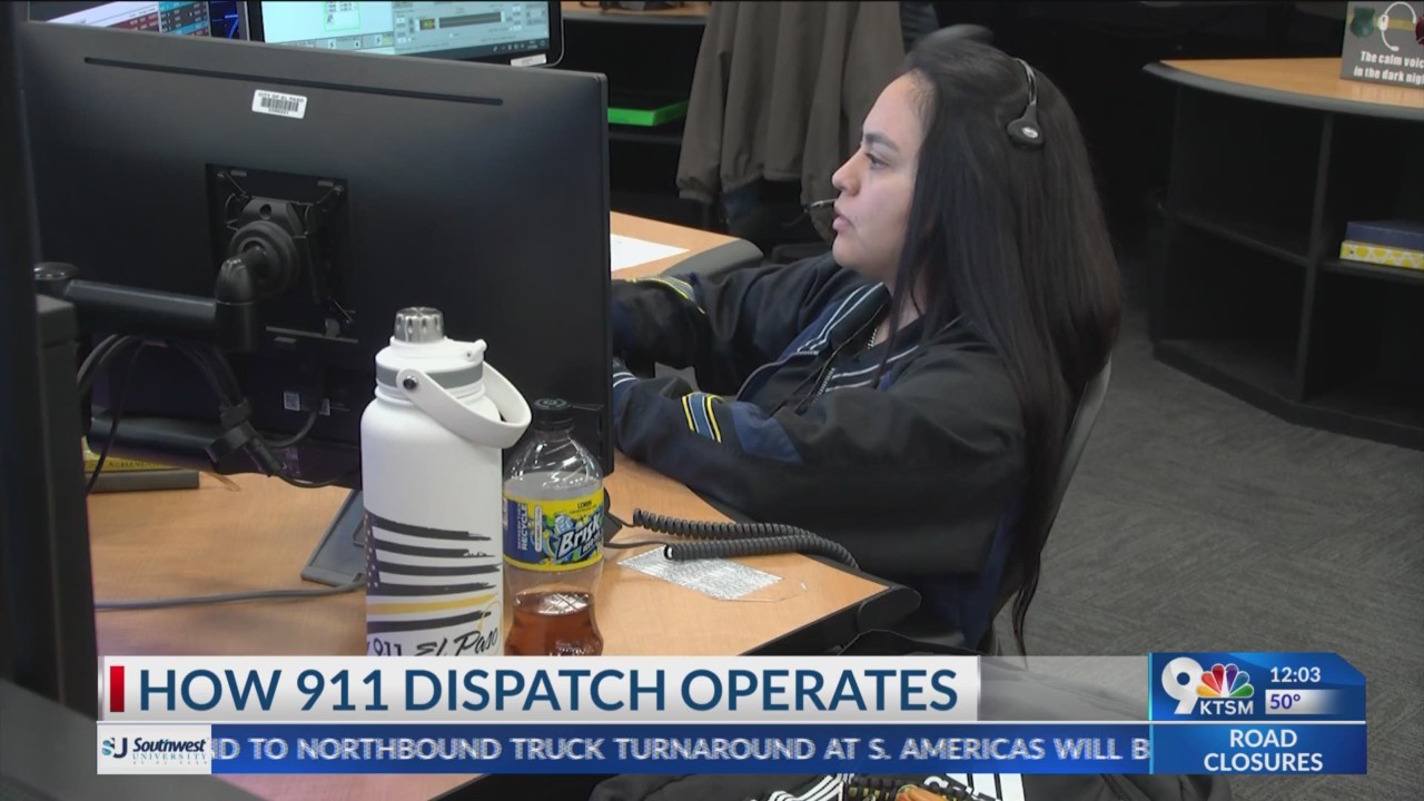 A look inside El Paso’s 911 dispatch center – KTSM 9 News
