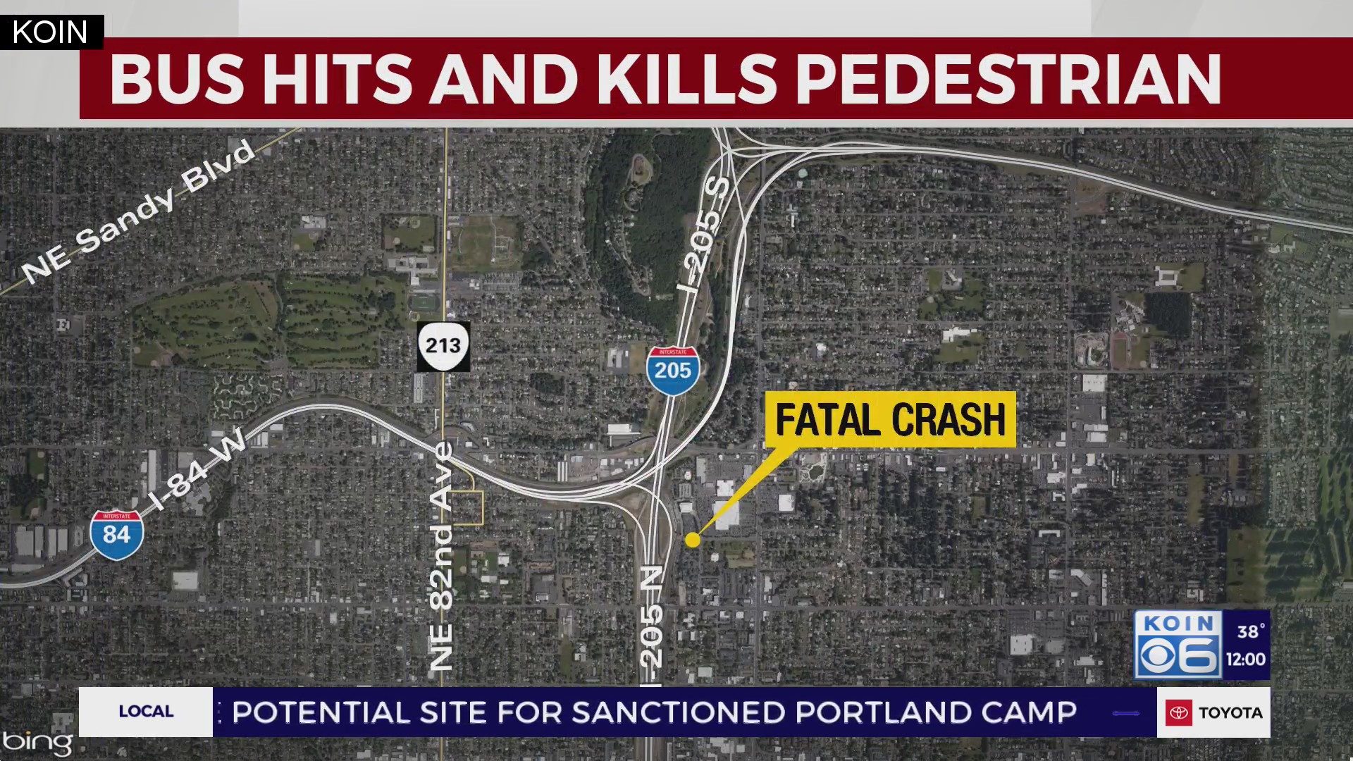 TriMet bus strikes, kills pedestrian near Gateway Transit Center – KOIN.com