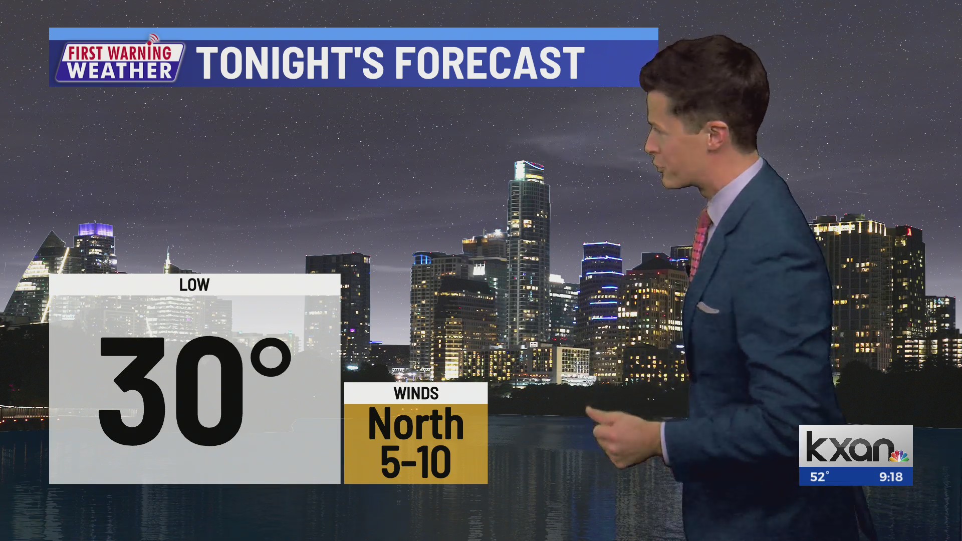 Monday overnight First Warning Forecast – KXAN Austin