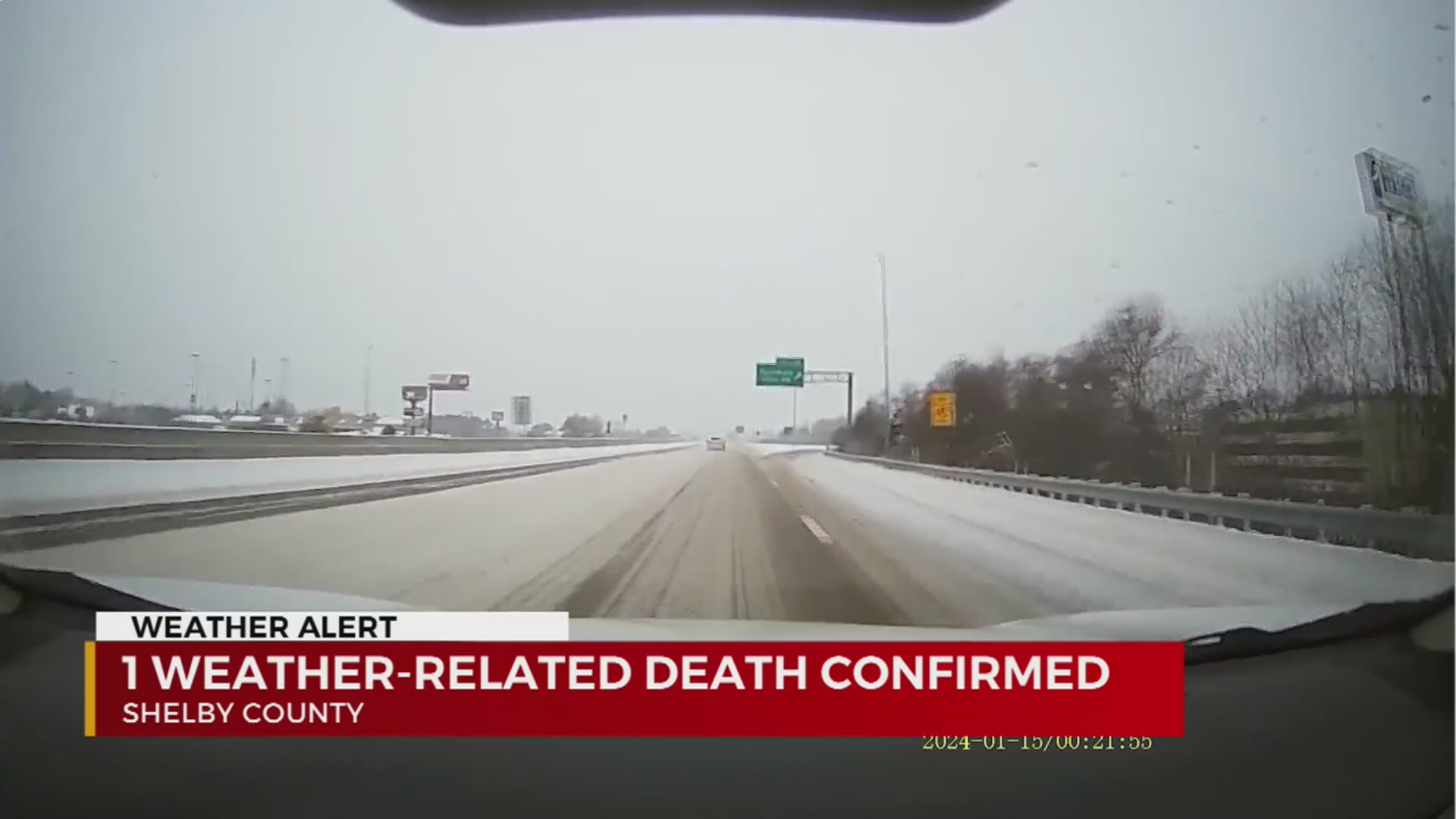 1 weather-related death confirmed in Shelby County – WKRN News 2