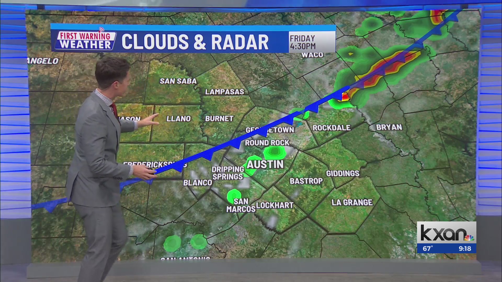 Wednesday overnight First Warning Forecast – KXAN Austin