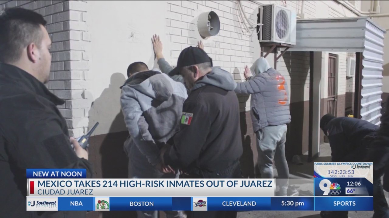 Mexico takes 214 high-risk inmates out of Juarez, Chihuahua City ...