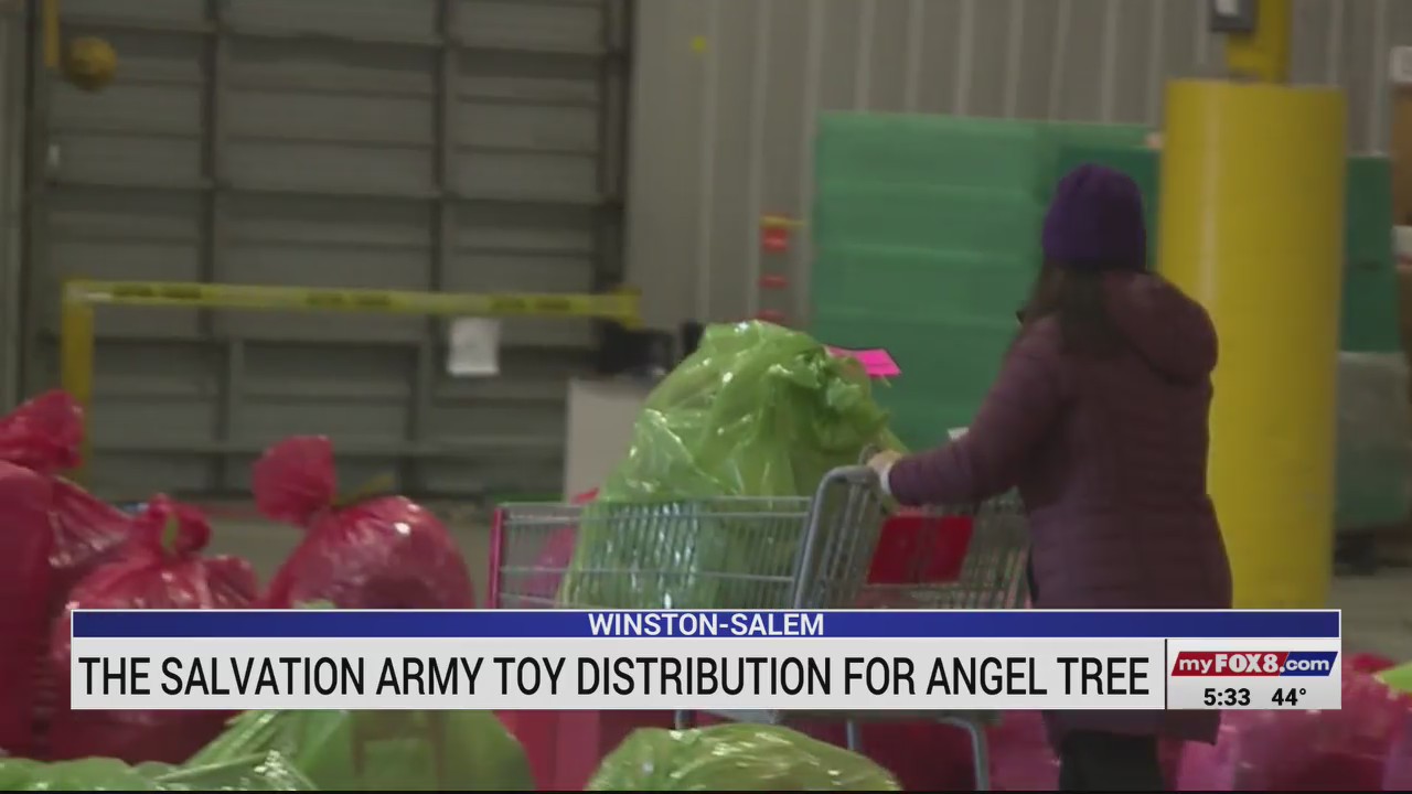 The Salvation Army holds toy distribution for angel tree program – FOX8 ...