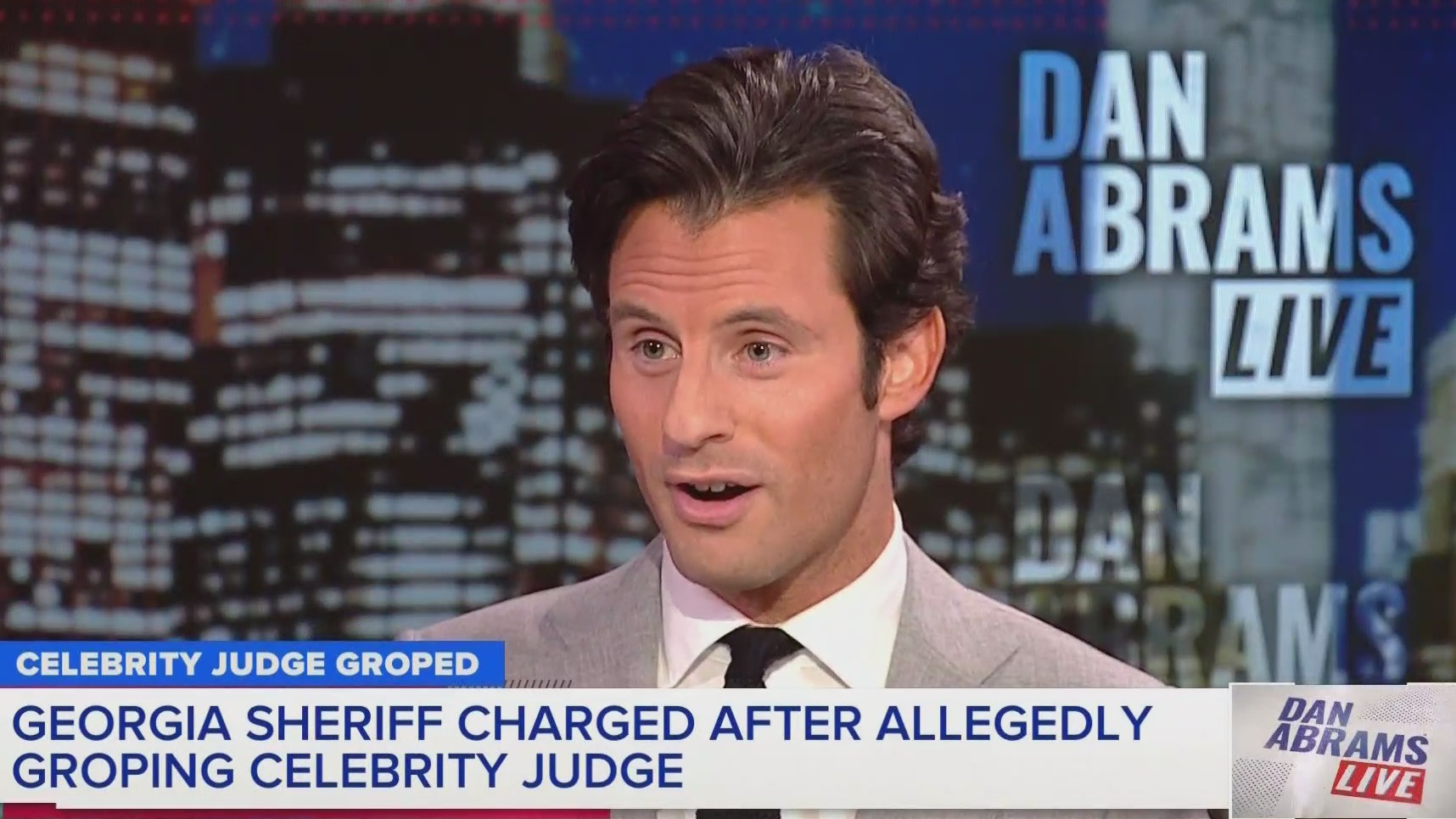 A sheriff is in hot water after witnesses saw him grope a celebrity ...